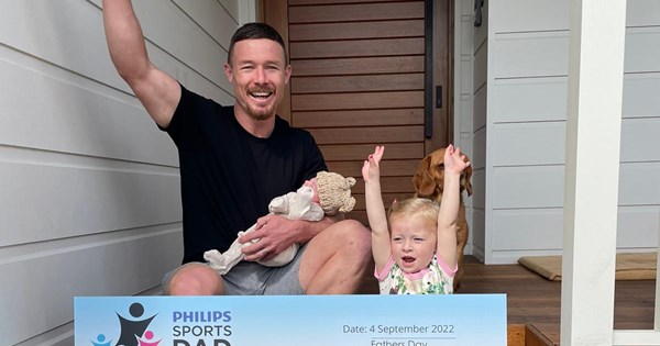 Damien Cook wins Philips Sports Dad of the Year | NSWRL