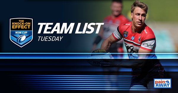 Team List Tuesday | The Knock-On Effect NSW Cup Grand Final | NSWRL
