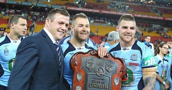 In the sheds with Hayne, Morris and Merrin | NSWRL