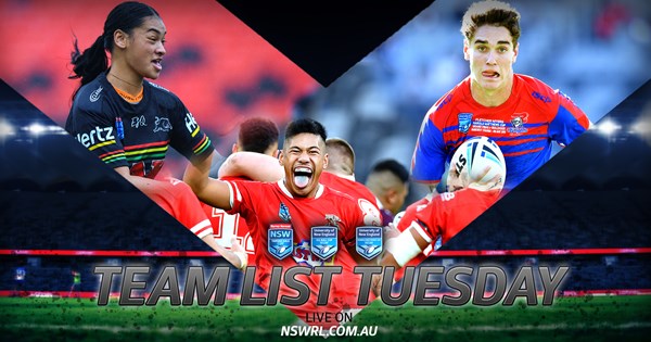 Team List Tuesday | Junior Reps kicks off | NSWRL