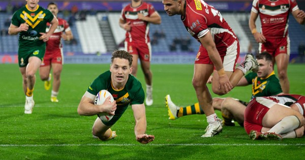 Kangaroos Cameron Murray a standout for True Blue at World Cup | NSWRL