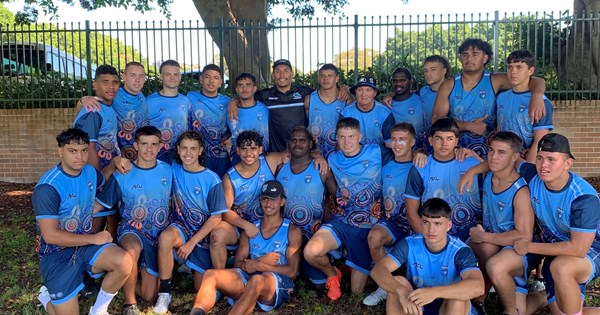 Cronulla Sutherland Sharks Jesse Ramien trains with NSW Under 16s Koori ...