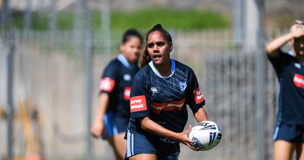 Former Jillaroo and Sky Blue Shakiah Tungai has reignited her love for ...