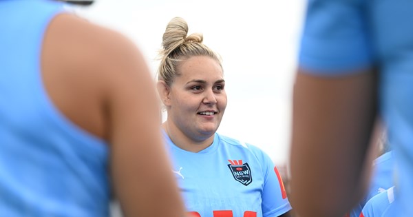 NSW Sky Blue Caitlan Johnston is back from injury and reunited with her ...