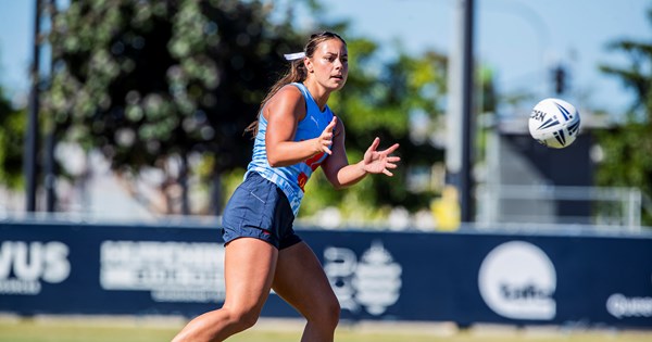 NSW Sky Blues utility Taliah Fuimaono isn't fazed by covering so many ...