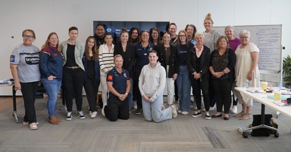 The latest intake from NSWRL's Women In Sports Leadership program will ...